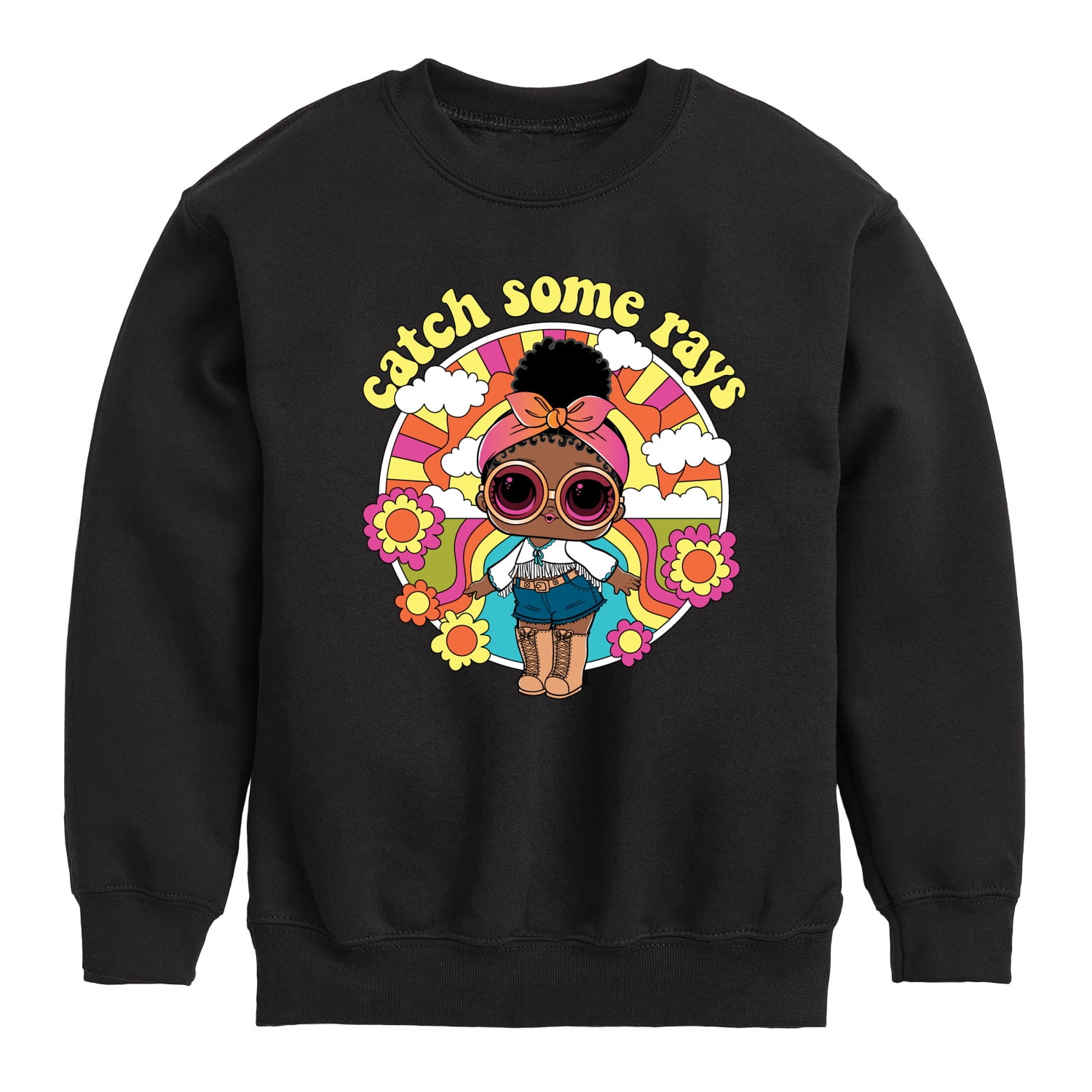 LOL Surprise! - Catch Some Rays - Toddler And Youth Crewneck Fleece ...