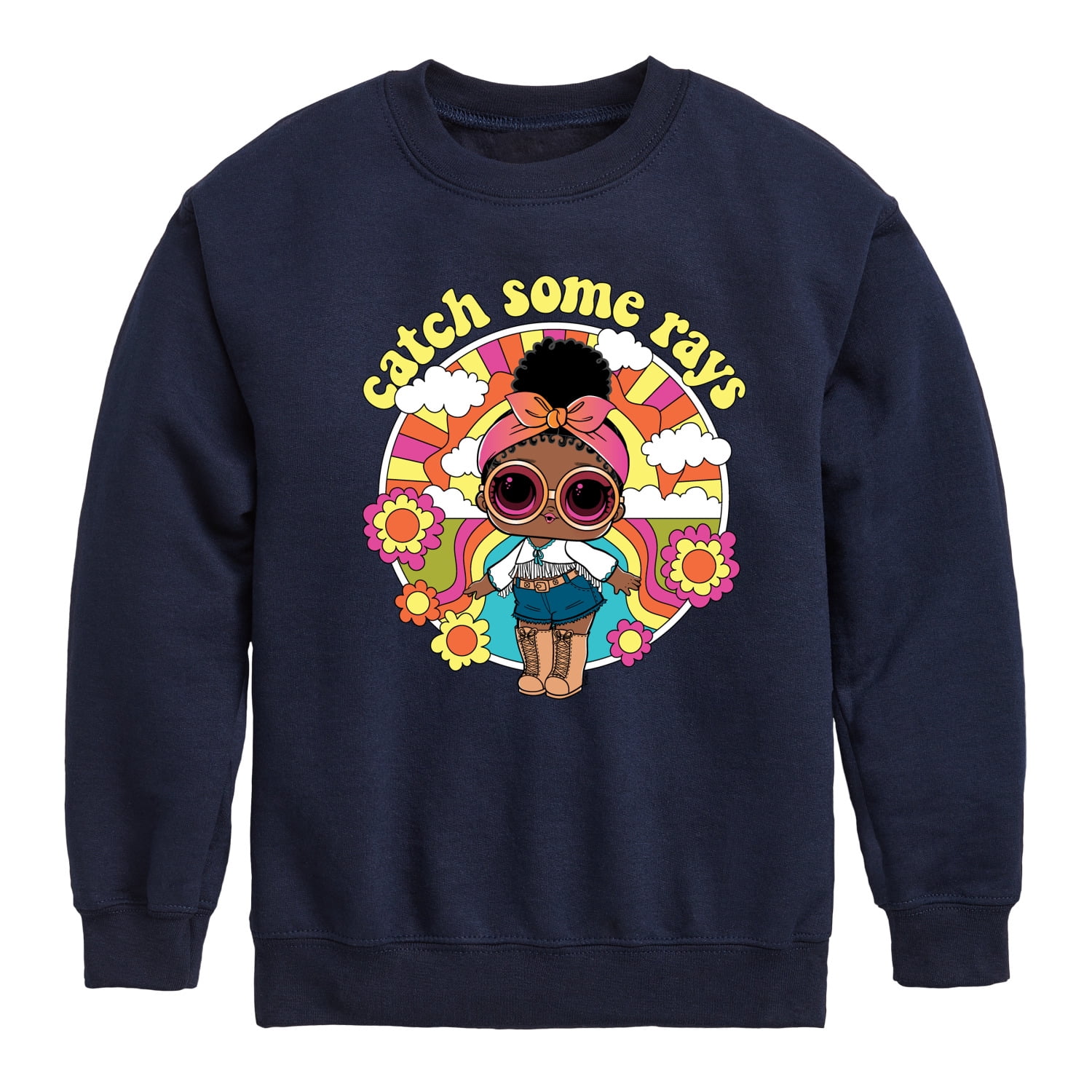 LOL Surprise! - Catch Some Rays - Toddler And Youth Crewneck Fleece ...