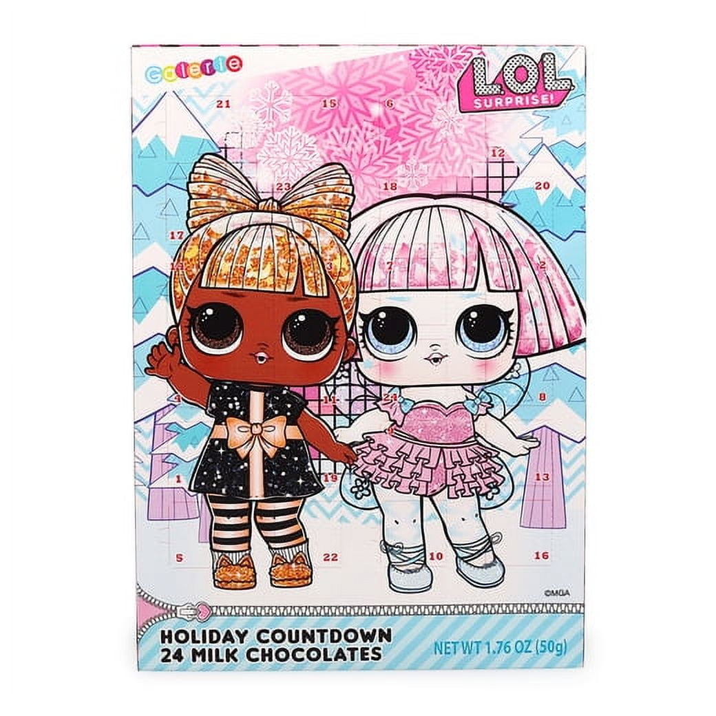 LOL Surprise Chocolate Christmas Countdown Calendar, 1.76 oz - Walmart.com
