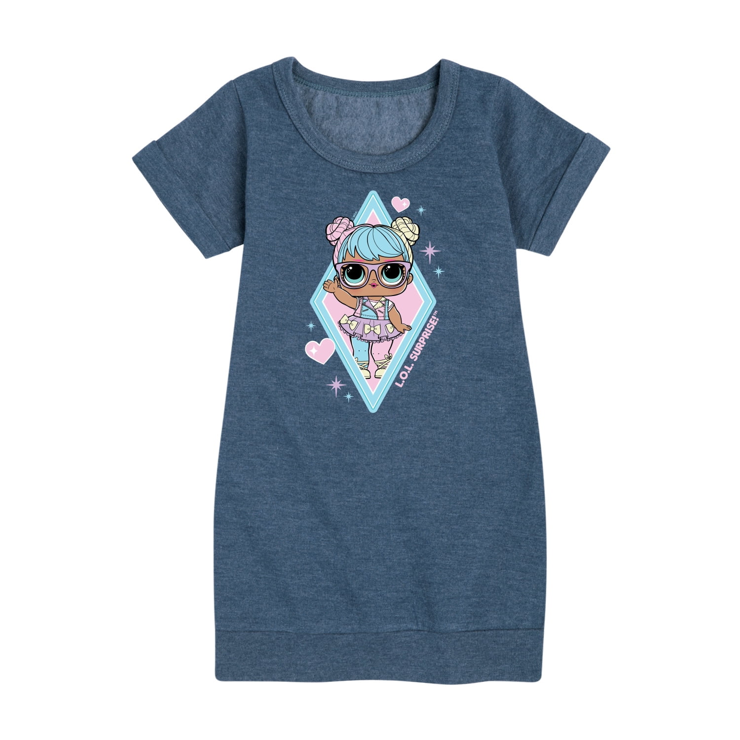 LOL Surprise! Dolls - Bon Bon Doll - Toddler & Youth Girls Fleece Dress ...