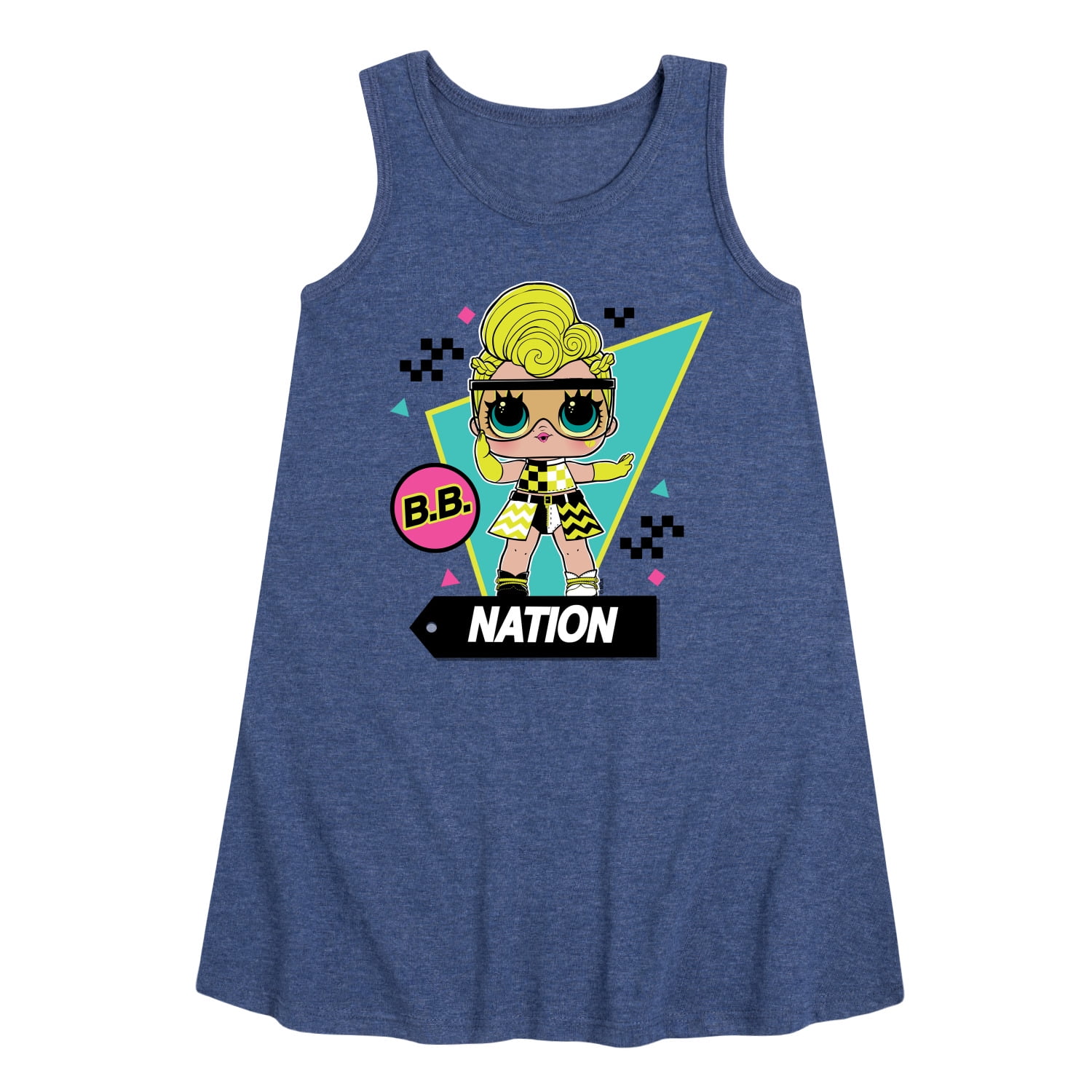 LOL Surprise! Dolls - Cotton Candy - Toddler & Youth Girls A-line Dress ...