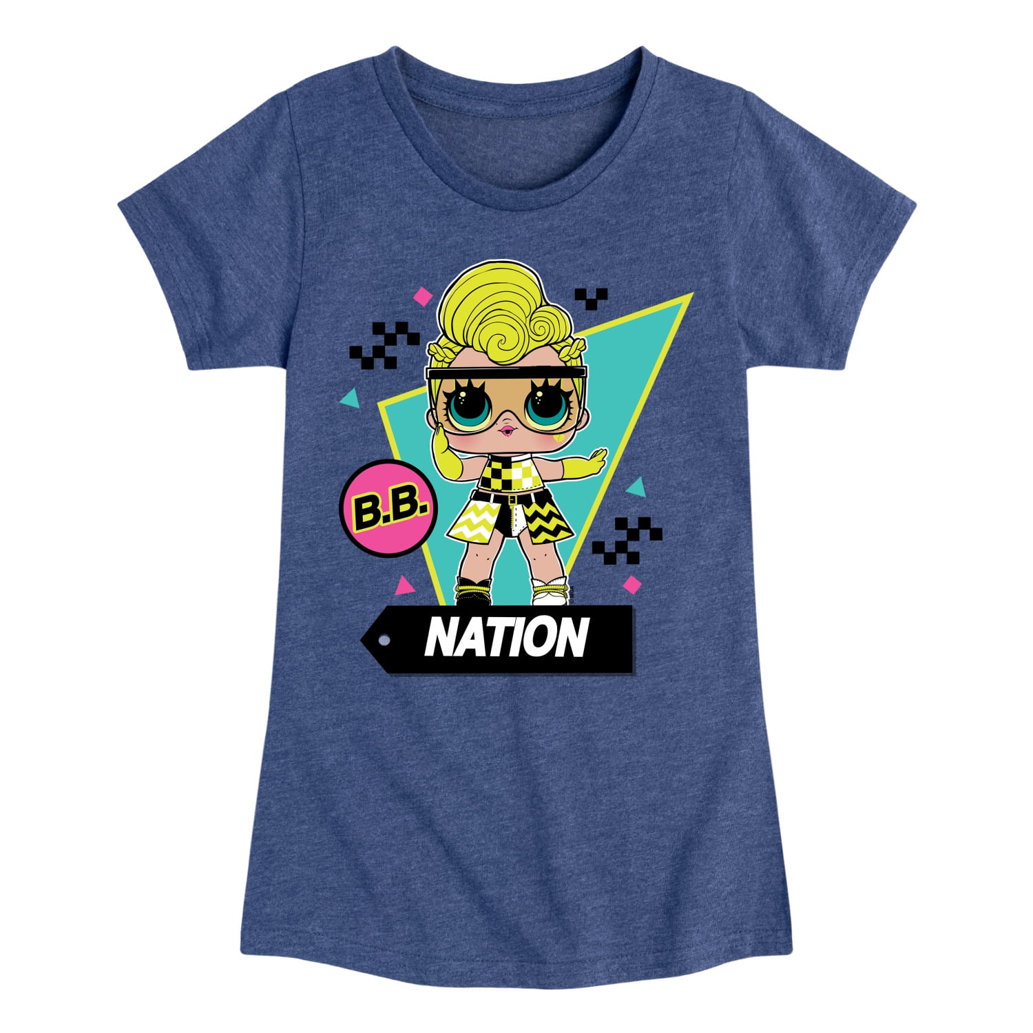 LOL Surprise! Dolls - Cotton Candy - Toddler & Youth Girls Short Sleeve ...