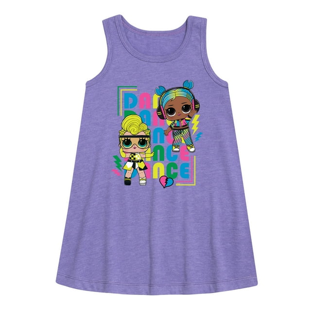 LOL Surprise! Dolls - Dance Queens - Toddler & Youth Girls A-line Dress ...