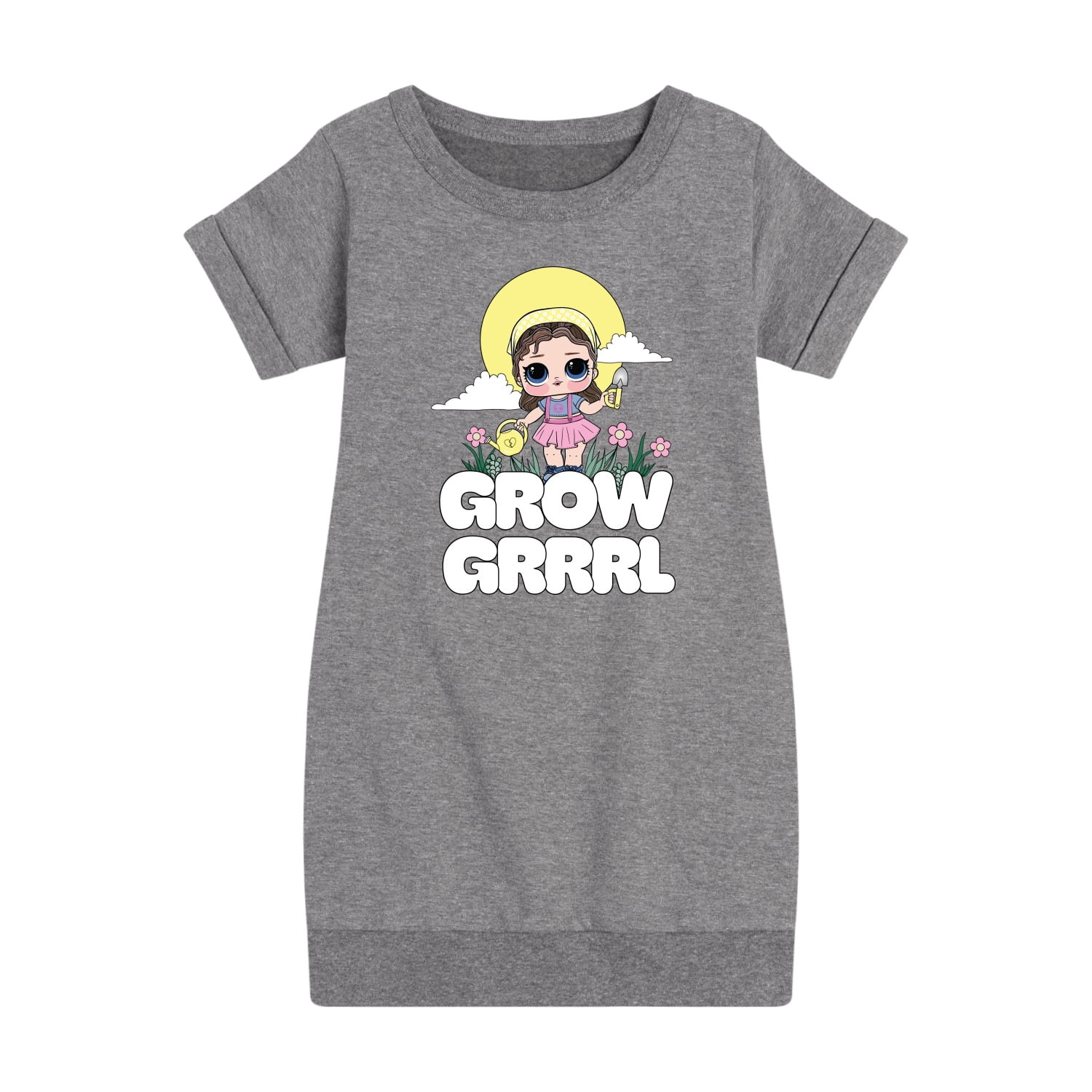 LOL Surprise! Dolls - Grow Grrrl - Toddler & Youth Girls Fleece Dress ...