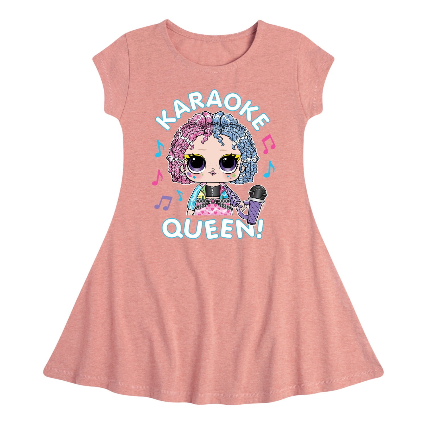 LOL Surprise! Dolls - Karaoke Queen - Toddler & Youth Girls Fit & Flare ...