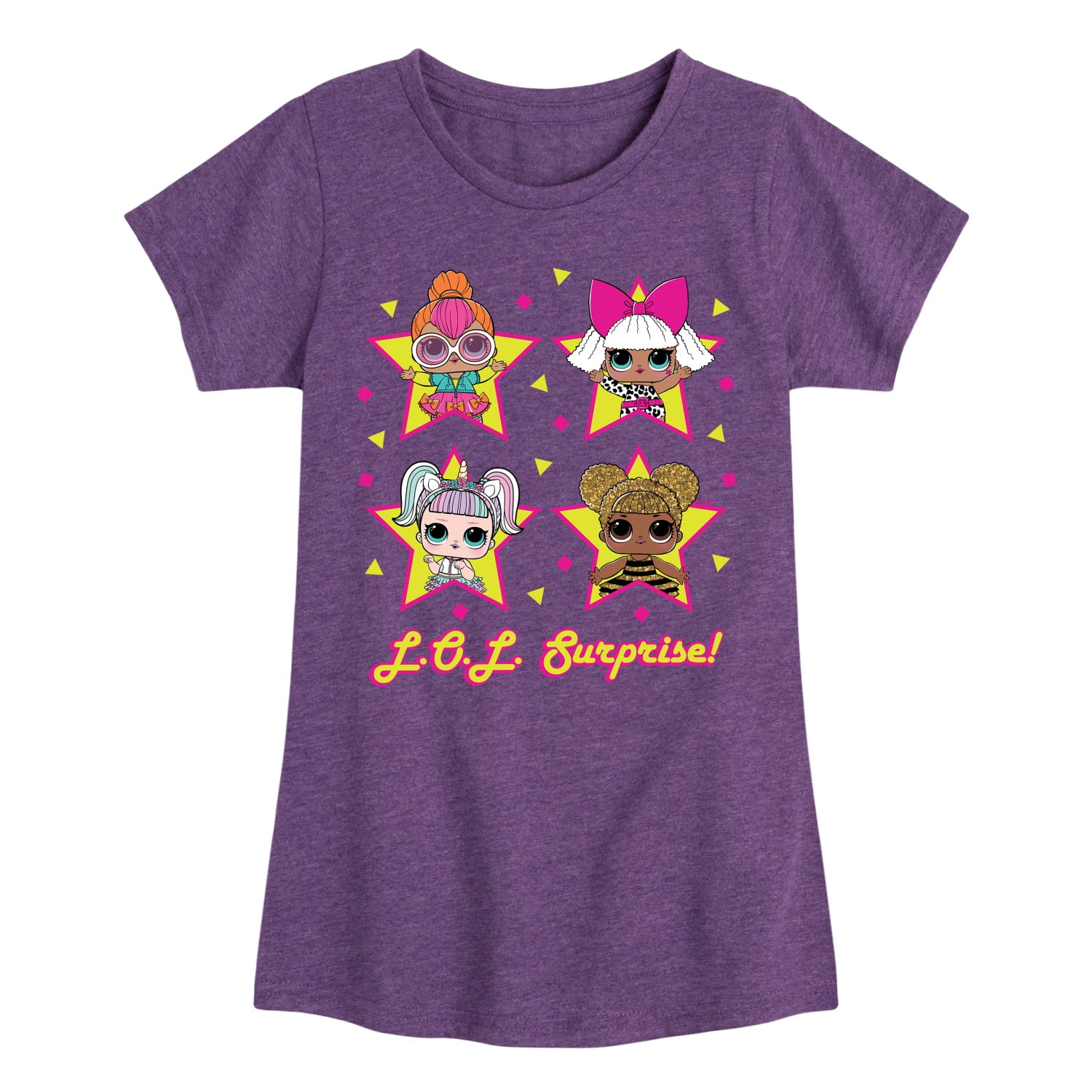 LOL Surprise! Dolls - Queen Bee, Neon QT, Deva, & Sugar - Toddler ...