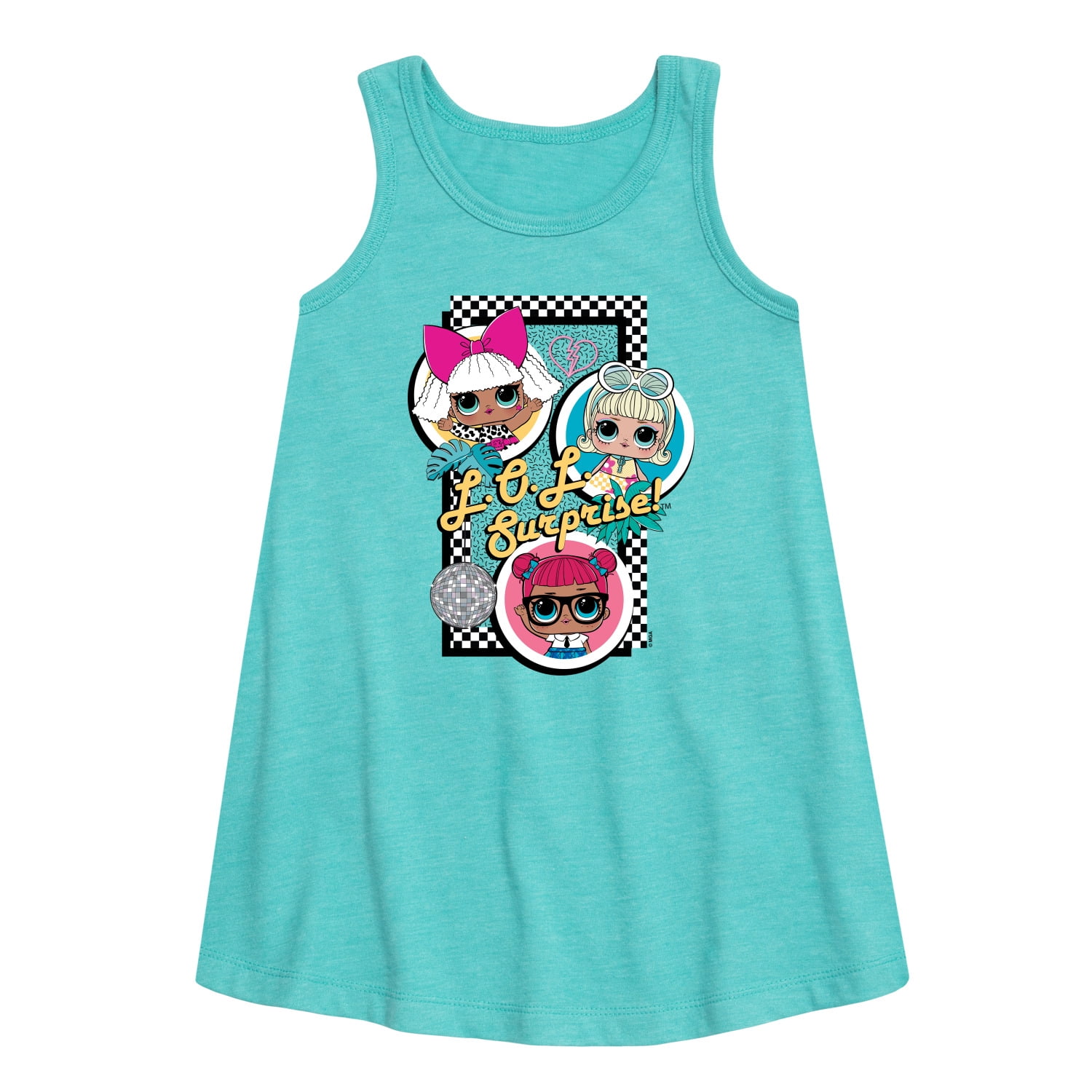 LOL Surprise! Dolls - Retro Style Dolls - Toddler & Youth Girls A-line ...