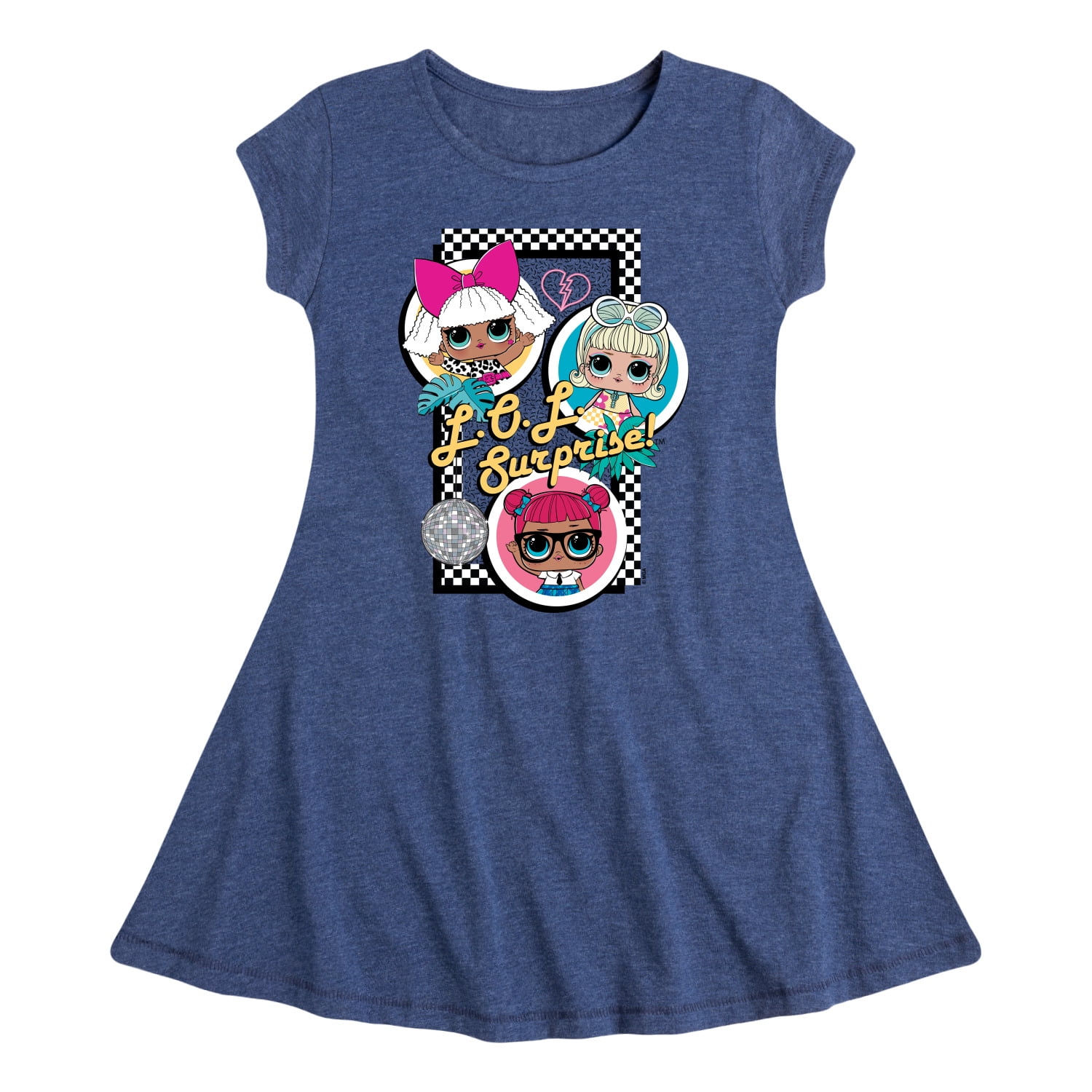 LOL Surprise! Dolls - Retro Style Dolls - Toddler & Youth Girls Fit ...