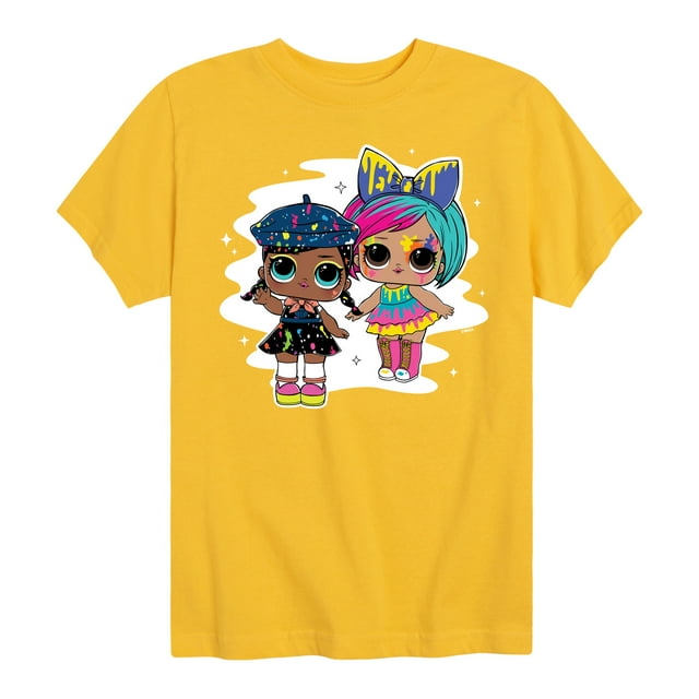 LOL Surprise! - Drip Drop Splatters - Toddler And Youth Short Sleeve ...