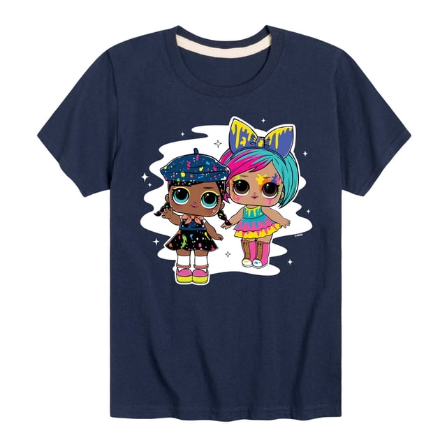 LOL Surprise! - Drip Drop Splatters - Toddler And Youth Short Sleeve ...