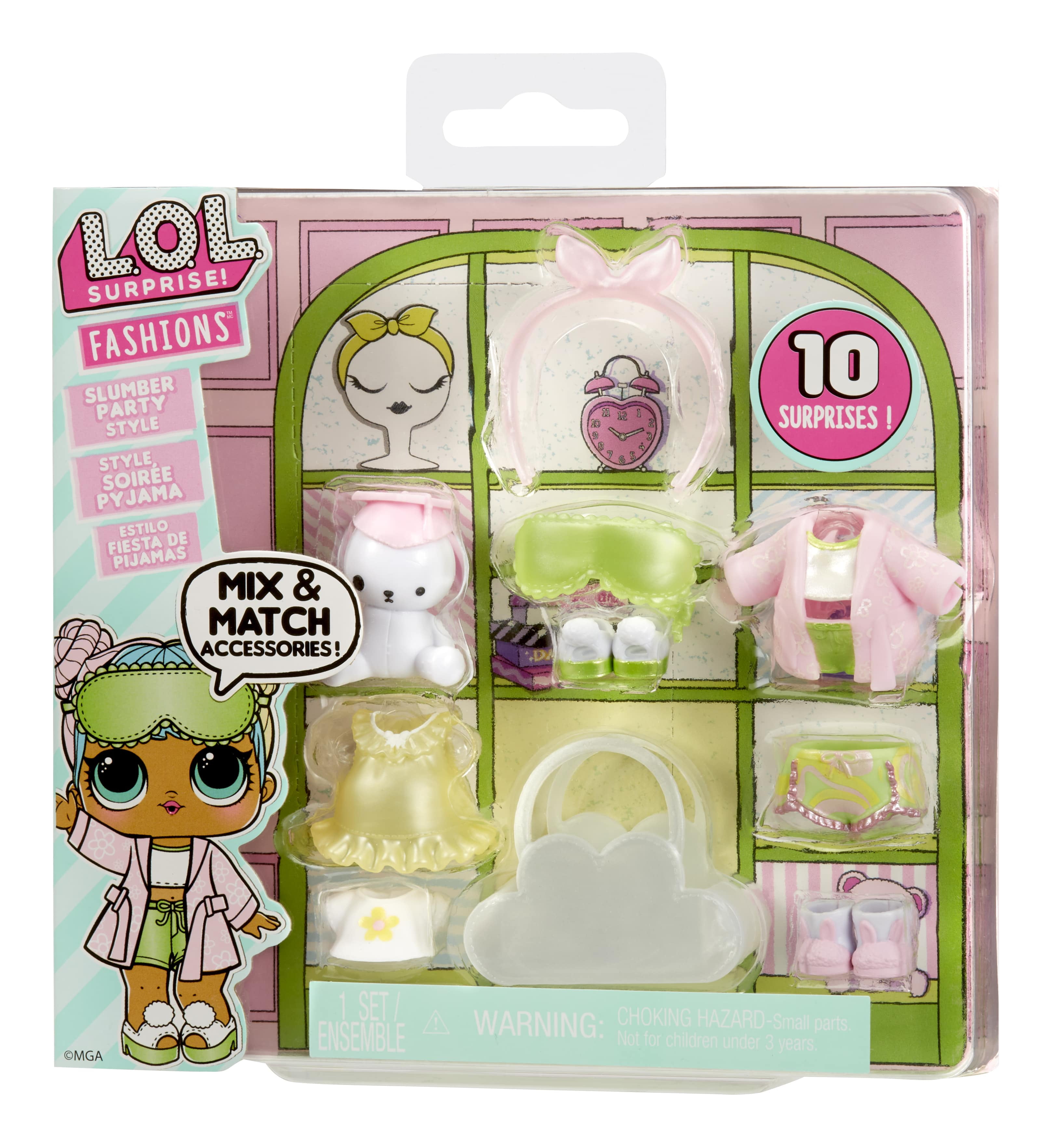 LOL Surprise Fashion packs, 6 Unique Styles Each with 3 Outfits, 2 ...