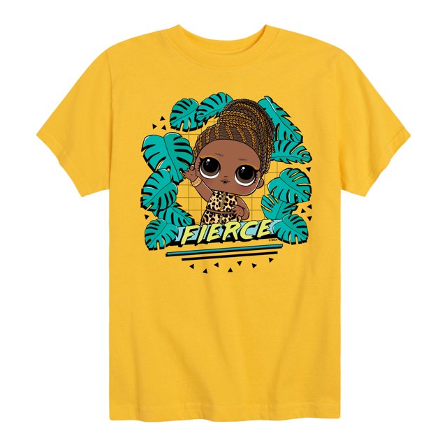 LOL Surprise! - Fierce - Toddler And Youth Short Sleeve Graphic T-Shirt ...