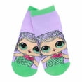 LOL Surprise Girls Ankle Socks Size 6-8.5 Fits Shoe Size 7-3 - Purple ...