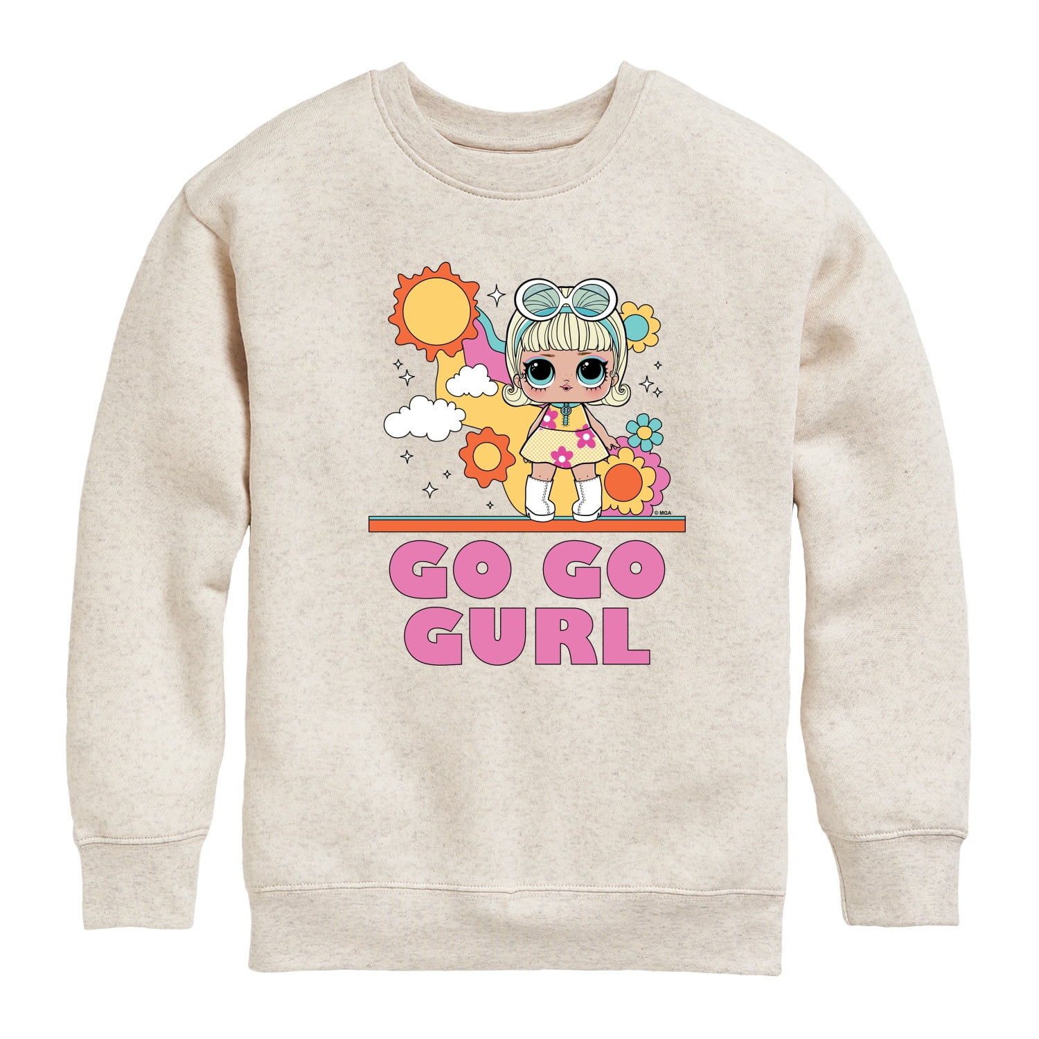 LOL Surprise! - Go Go Gurl - Toddler And Youth Crewneck Fleece ...
