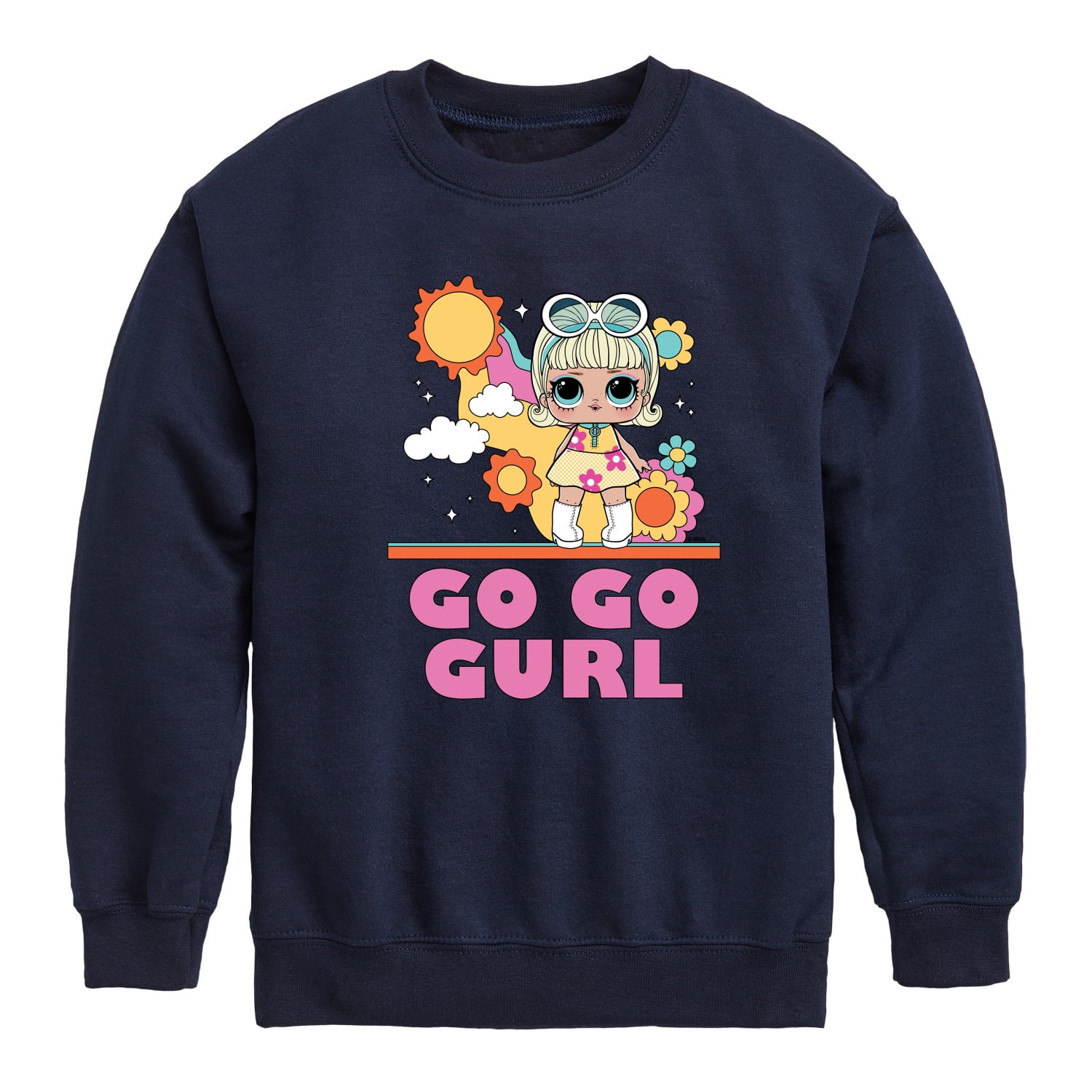 LOL Surprise! - Go Go Gurl - Toddler And Youth Crewneck Fleece ...