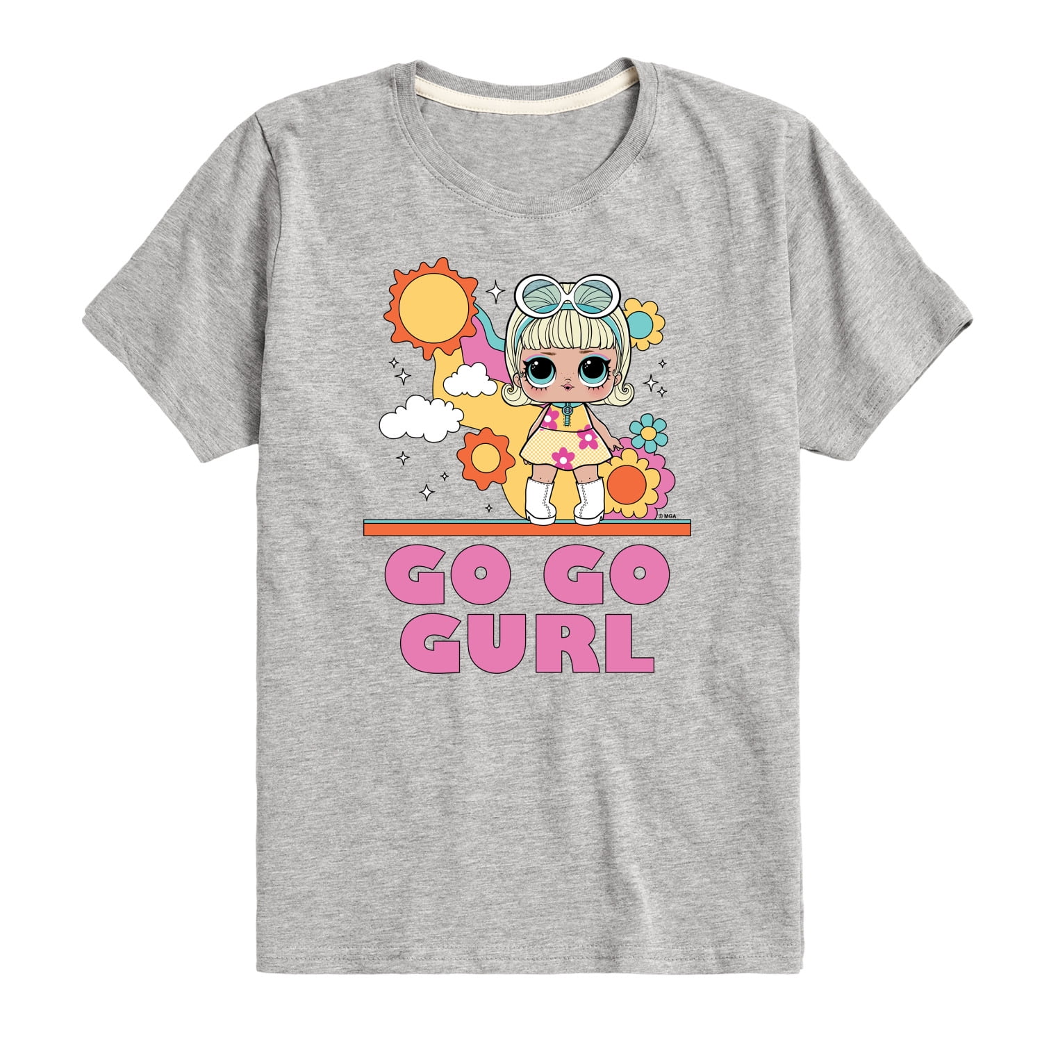 LOL Surprise! - Go Go Gurl - Toddler And Youth Short Sleeve Graphic T-Shirt - Walmart.com