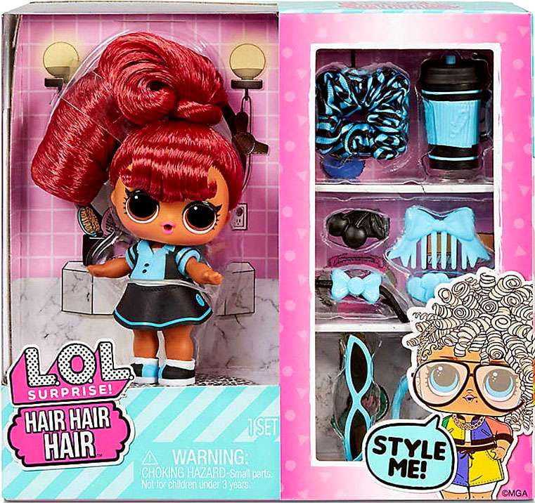 LOL Surprise Hair Hair Hair Pin Fashion Doll - Walmart.com