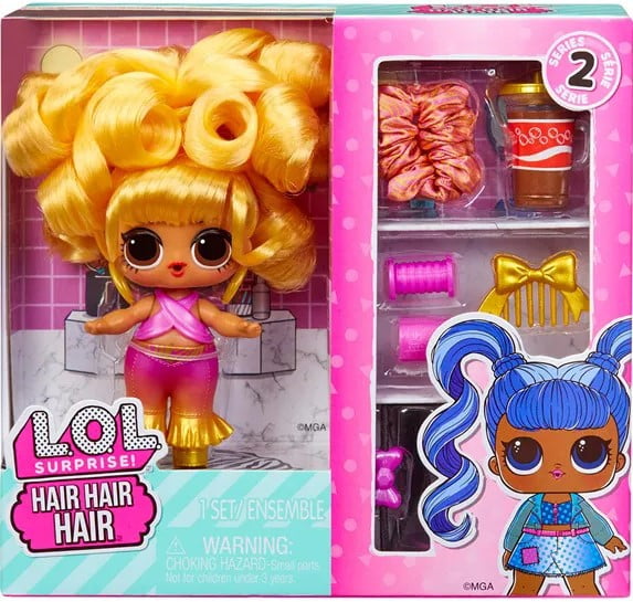LOL Surprise Hair Hair Hair Series 2 Soprano Fashion Doll - Walmart.com
