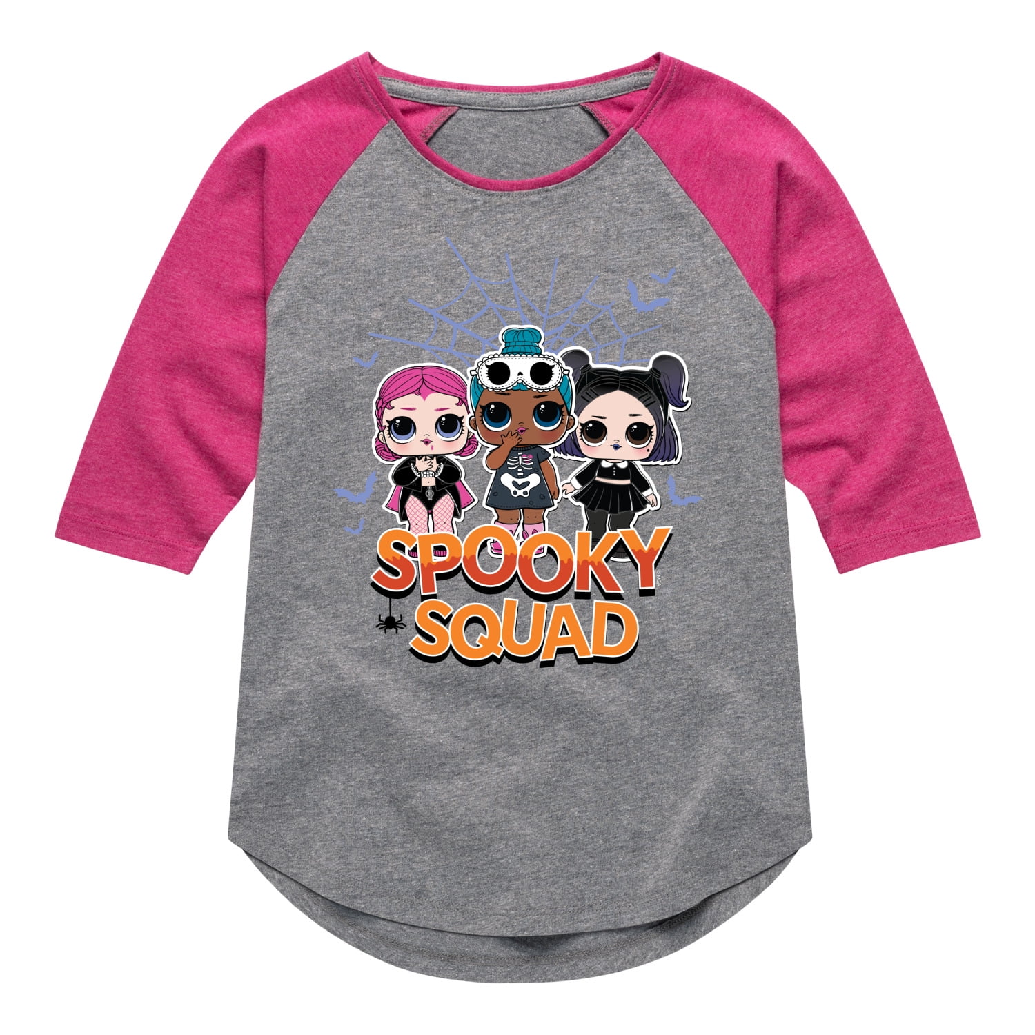 LOL Surprise! - Halloween - Spooky Squad - Toddler & Youth Girls Raglan ...