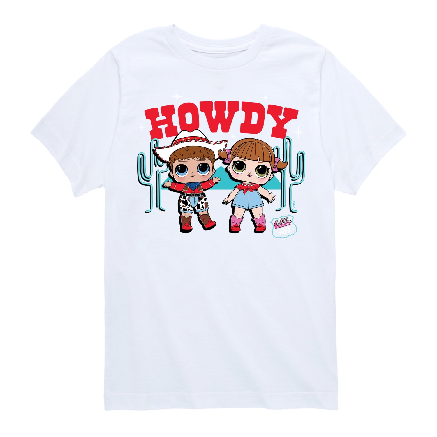 LOL Surprise! - Howdy Neon - Toddler And Youth Short Sleeve Graphic T-Shirt - Walmart.com