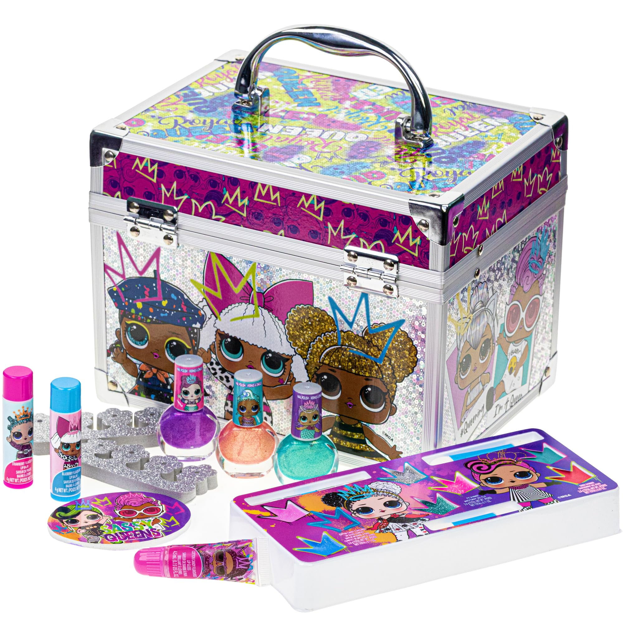 LOL Surprise Kids Makeup Kit for Girls, Real Washable Beauty Toy Makeup ...