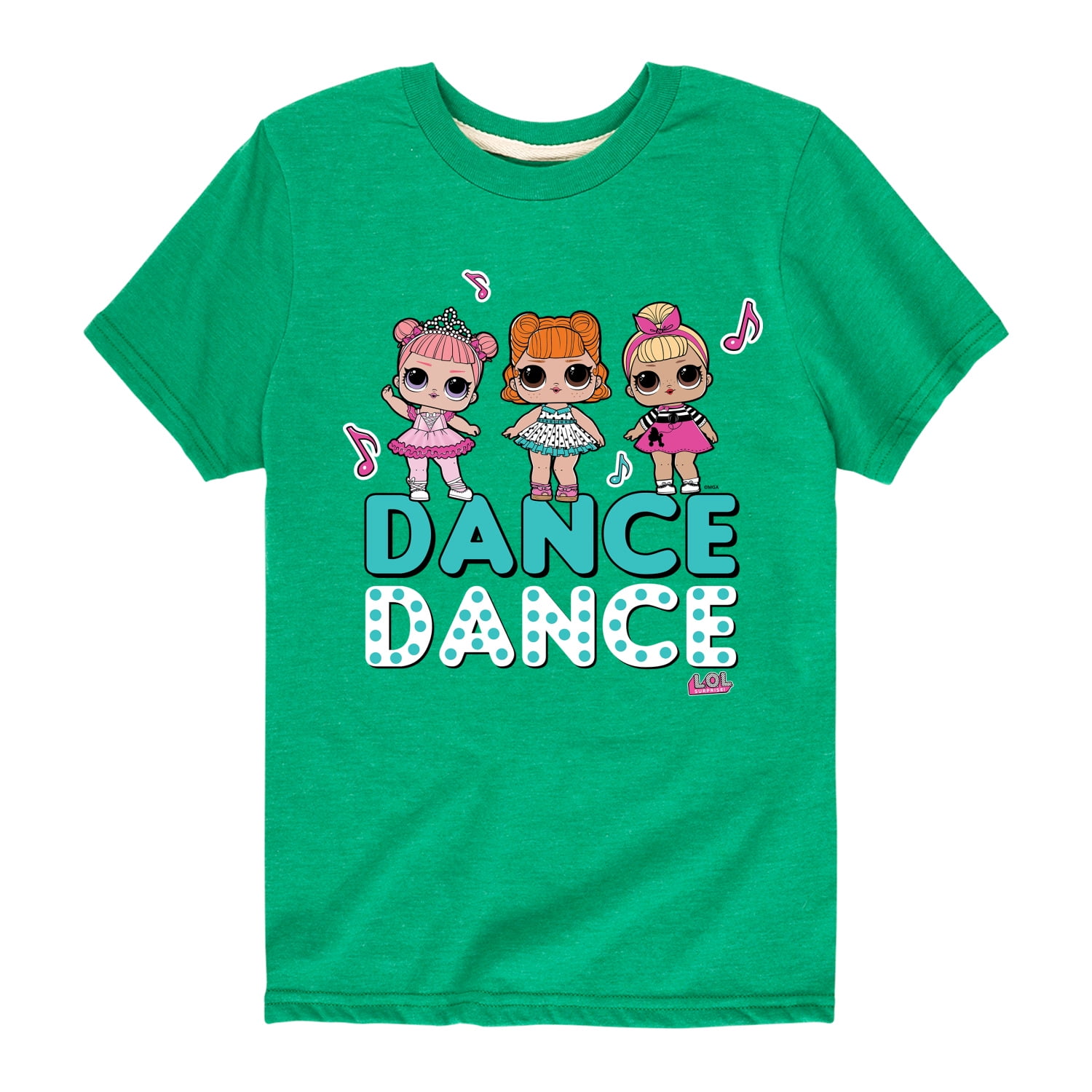 LOL Surprise! - LOL Dance - Toddler And Youth Short Sleeve Graphic T ...