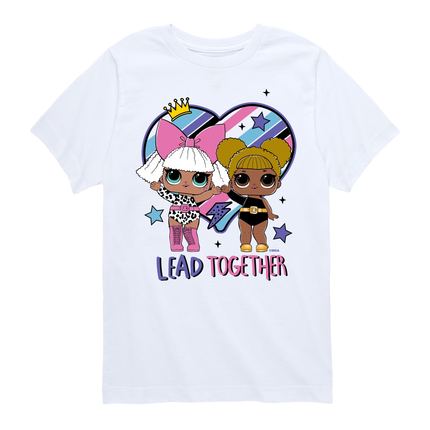 LOL Surprise! - LOL Heart - Toddler And Youth Short Sleeve Graphic T ...
