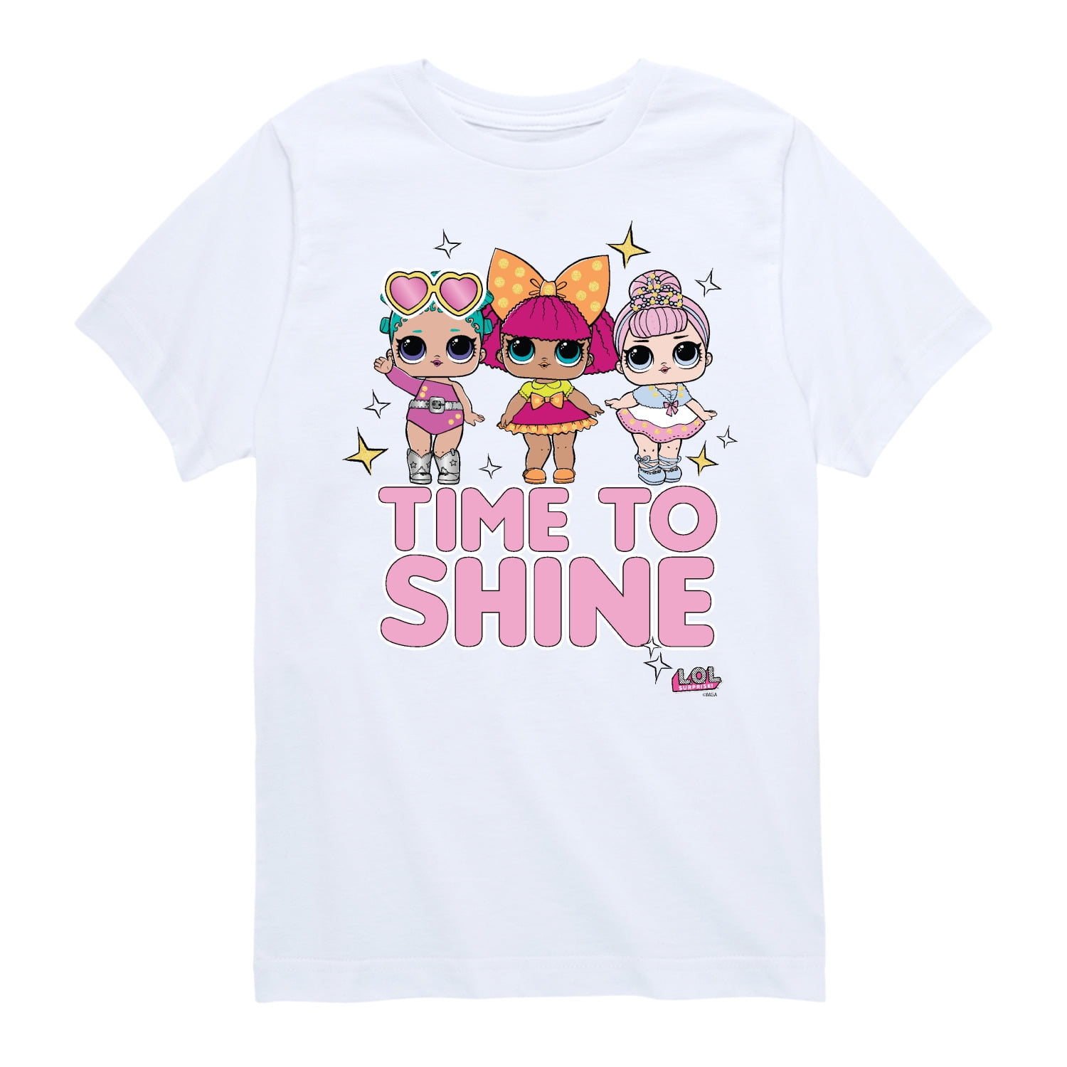 LOL Surprise! - LOL Time To Shine - Toddler And Youth Short Sleeve ...