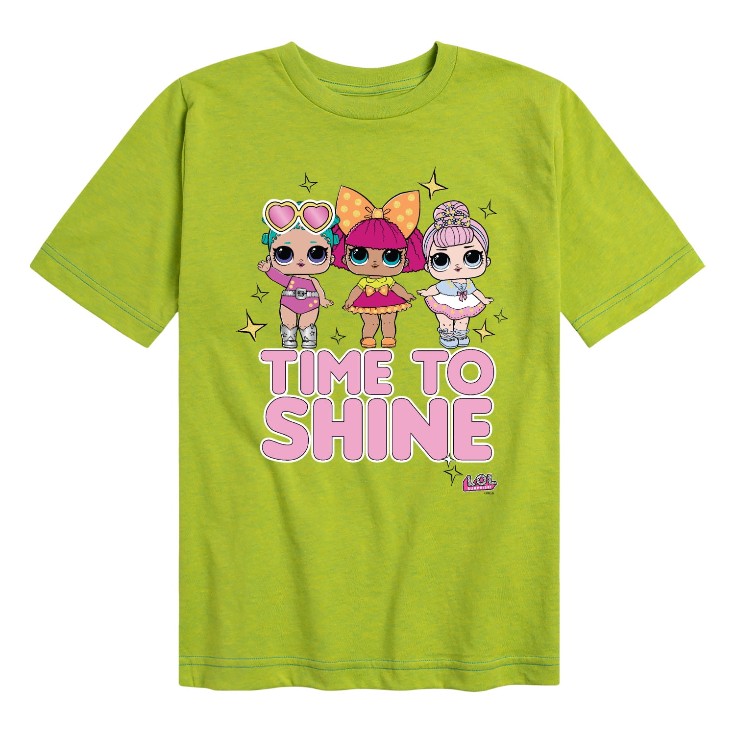 LOL Surprise! - LOL Time To Shine - Toddler And Youth Short Sleeve ...