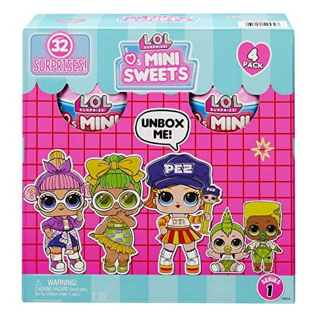 Free Shipping! LOL Surprise Loves Mini Sweets Dolls 4-Pack #3 Jolly ...