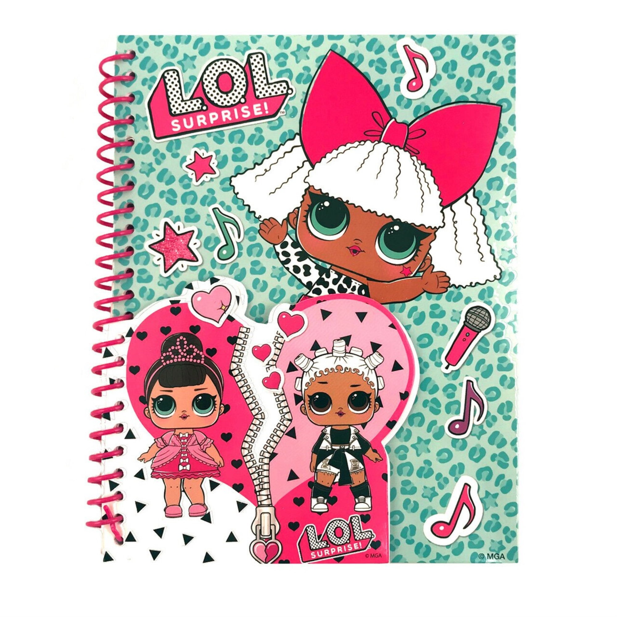 LOL Surprise Notebook - 140 pages - Walmart.com