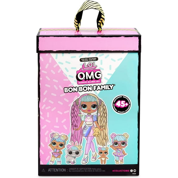 LOL Surprise OMG Bon Bon Family: Fierce Mini Little Sisters Toys with ...