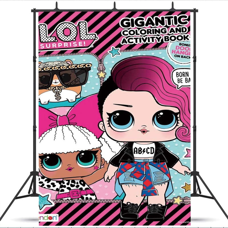 LOL Surprise Party Supplies Taspestry Poster Banner Backdrop Background ...