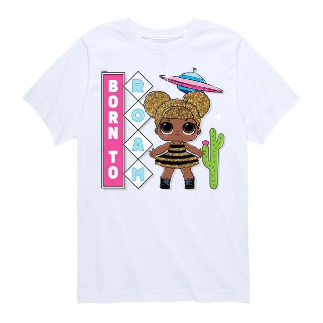 LOL Surprise! - Queen Bee Born To Roam - Toddler And Youth Short Sleeve ...