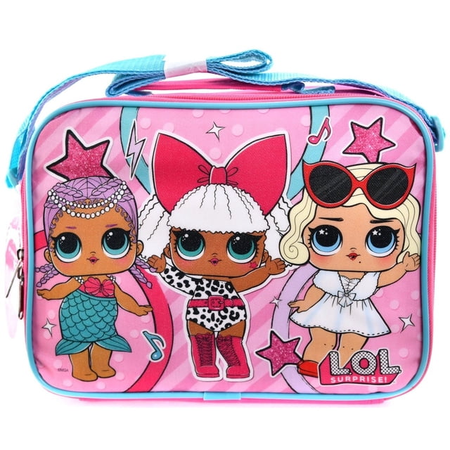 LOL Surprise Rectangular Insulated Lunch Bag - Walmart Business Supplies