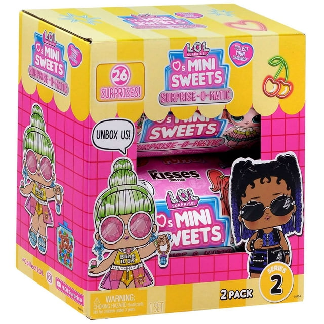 LOL Surprise Series 2 Surprise-O-Matic Ring Pop & Jelly Belly Mystery 2 ...