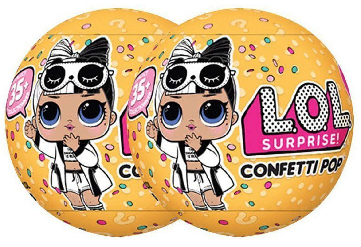 LOL Surprise Series 3.2 Confetti Pop LOT of 2 Mystery Packs [Black ...