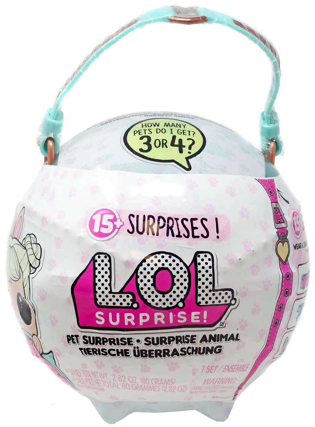 L.O.L. Surprise!, Eye Spy Pets Cottontail Q.T., Biggie Pets Version 2 ...