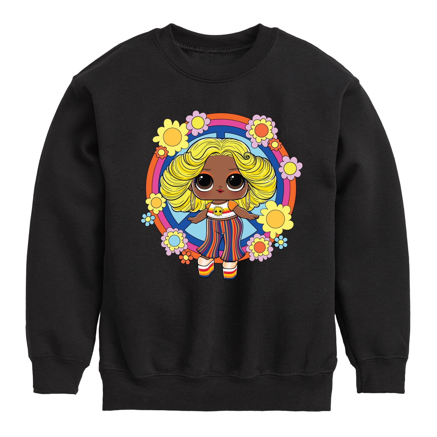 LOL Surprise! - Shine Bay Bay Retro - Toddler And Youth Crewneck Fleece ...