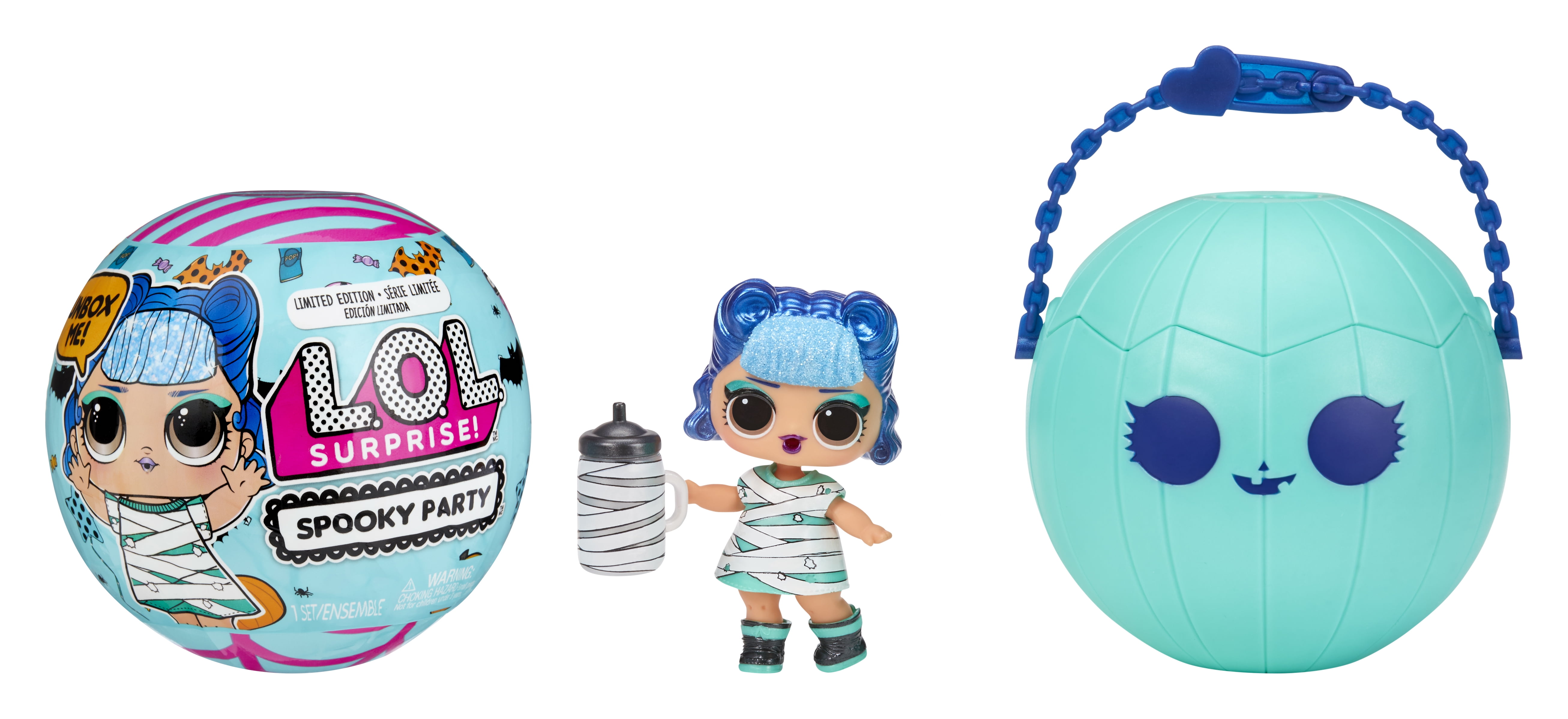 LOL Surprise Spooky Party Glitter Ghost Doll, Age 3+ Years - Walmart.com