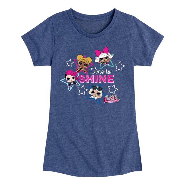 LOL Surprise! - Time To Shine - Toddler And Youth Girls Short Sleeve ...