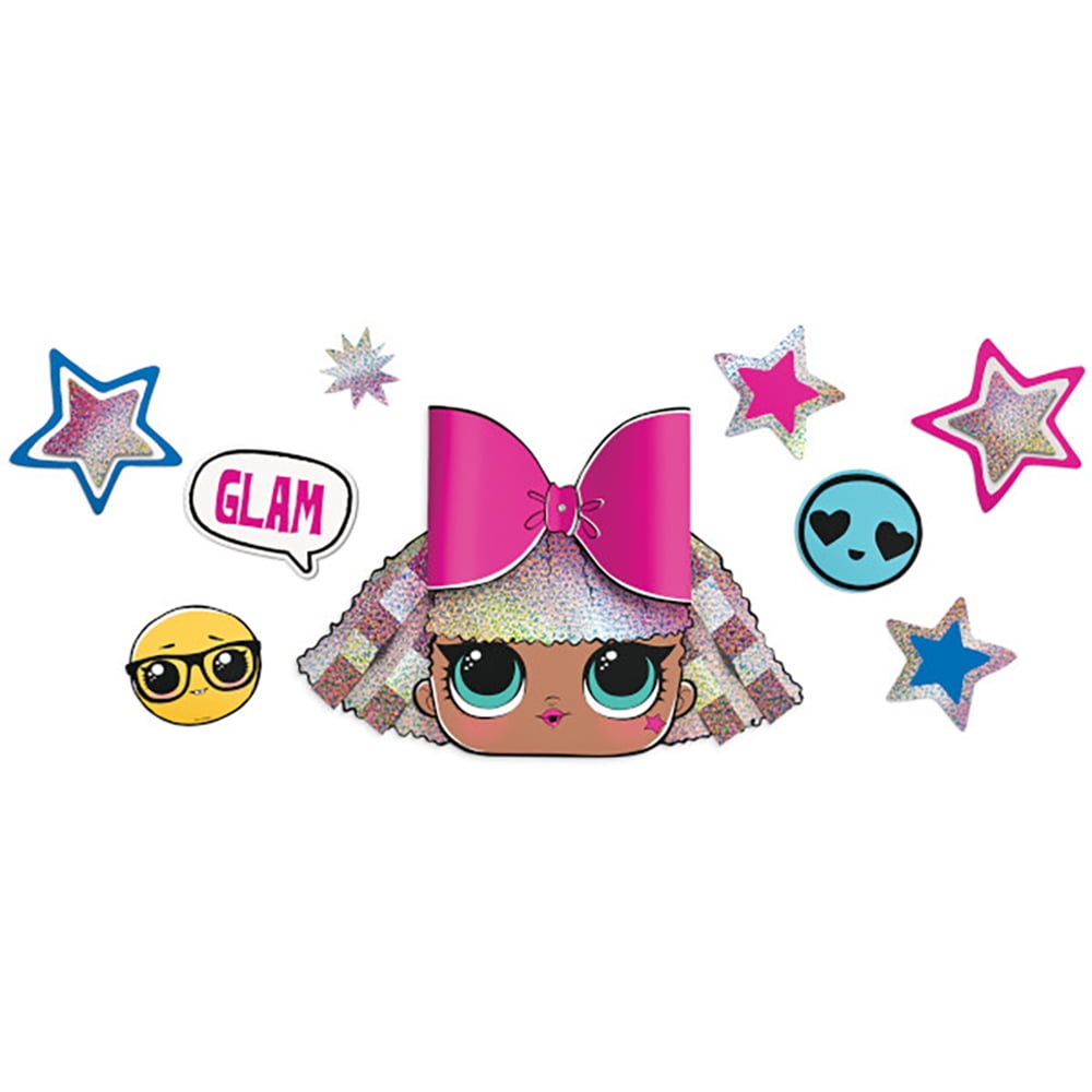 LOL Surprise Together 4Eva Decorating Wall Kit (Each) - Walmart.com