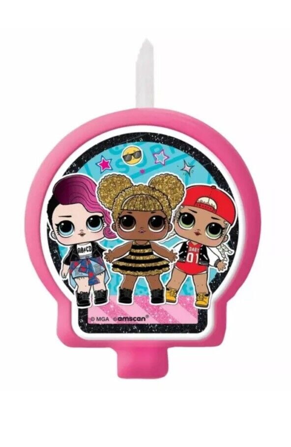 LOL Surprise Together 4eva Candle Birthday Cake Topper - Walmart.com