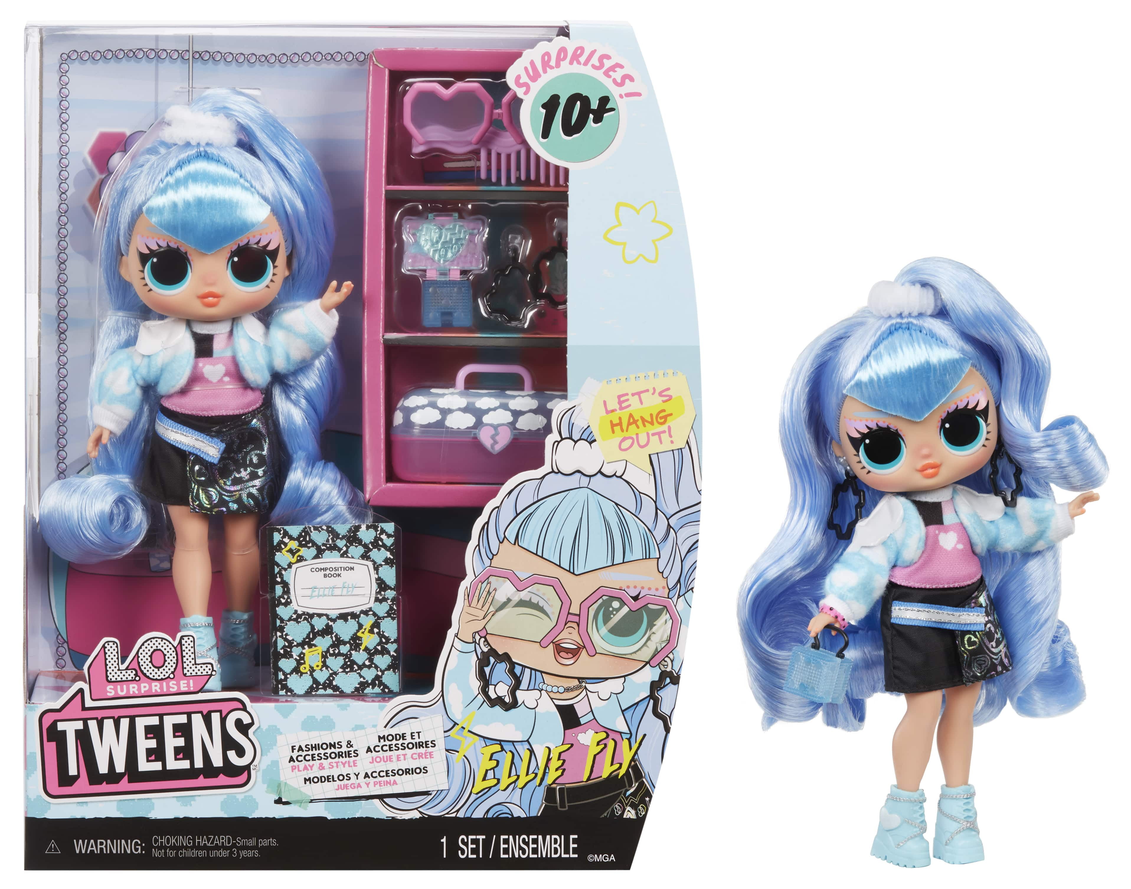 L.O.L. Surprise Tweens Doll Ellie Fly with 10+ Surprises, Ideal Gift ...