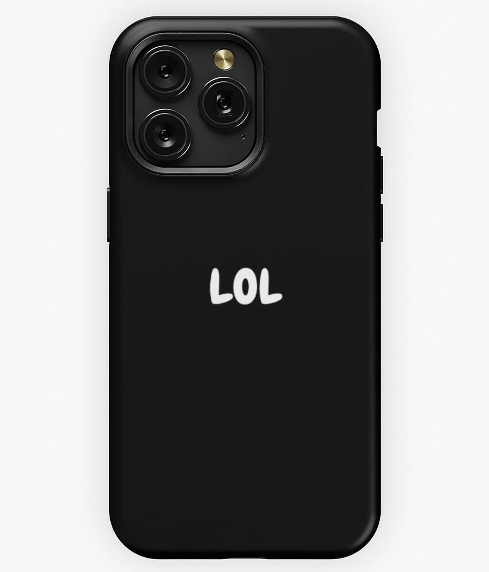 LOL White Text Funny Laughing Out Loud Acronym A3595 Phone Case for ...