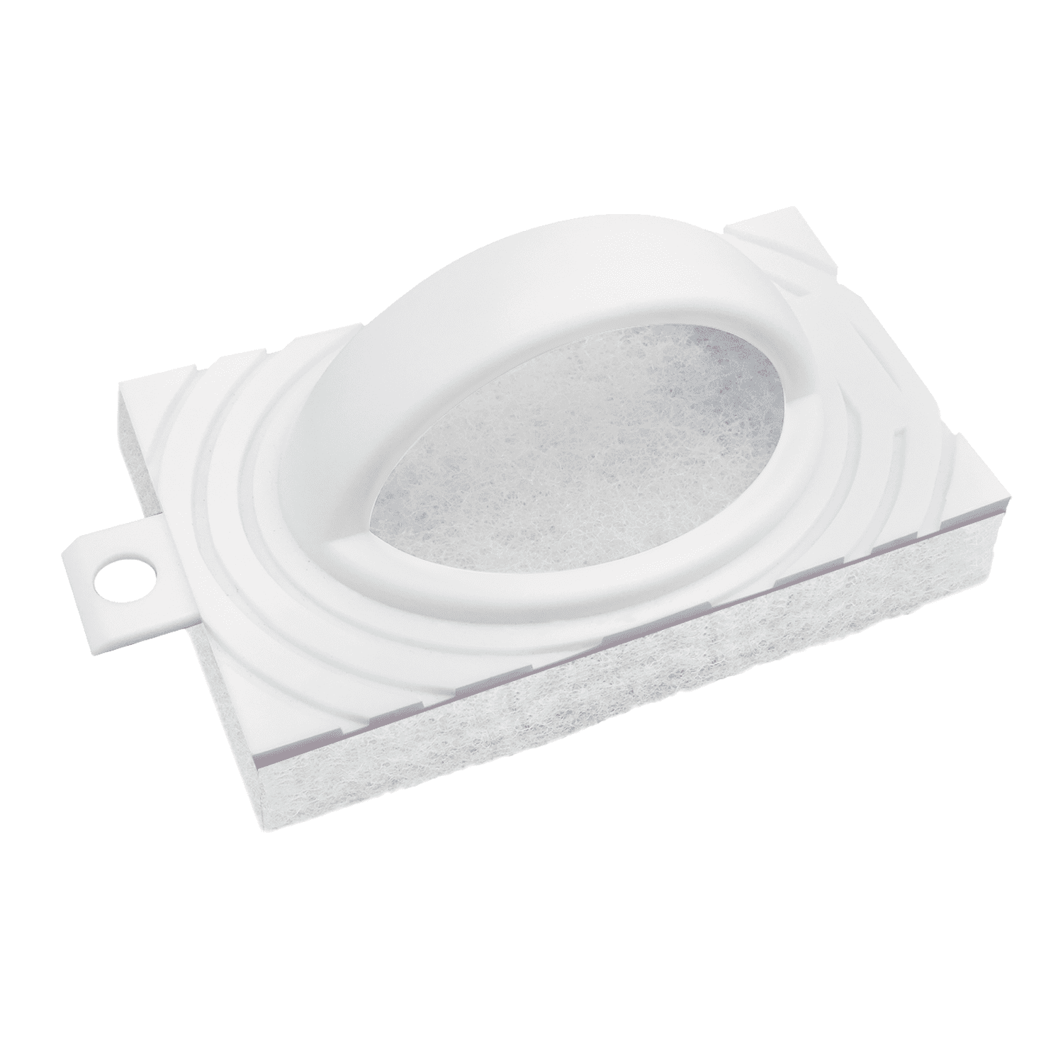 LOLA All-Purpose Bath & Tile Scrubber W/ Comfortable Finger Grip Handle ...