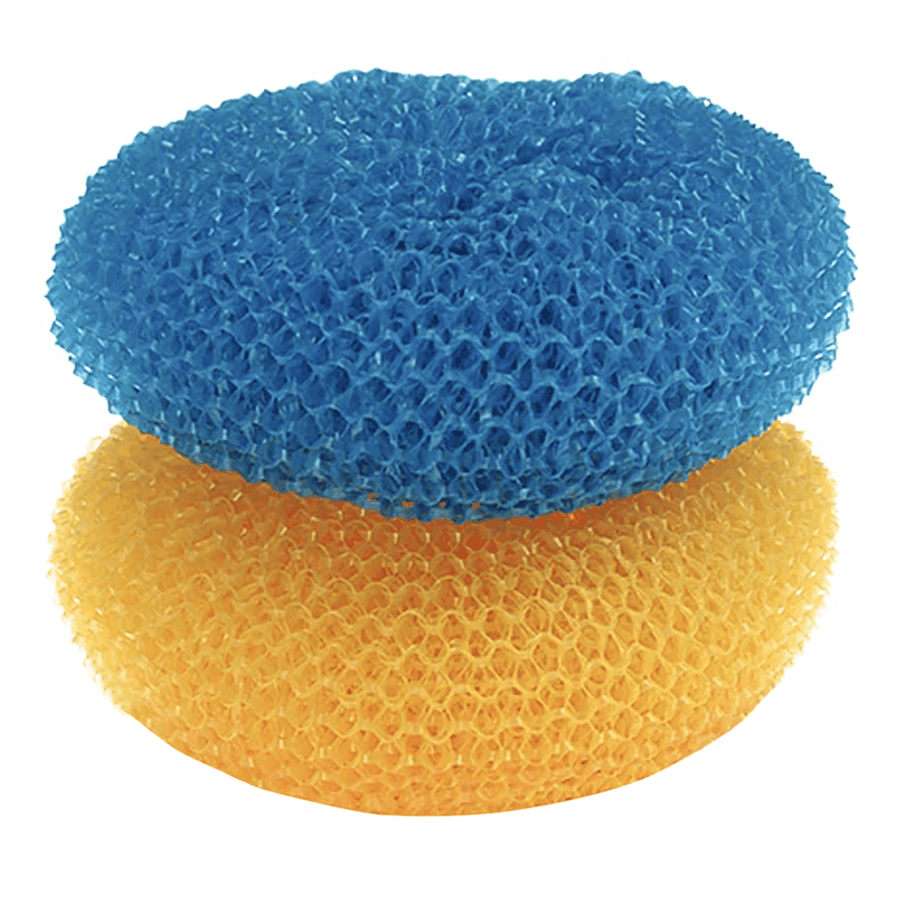 LOLA Jumbo Plastic Mesh Scourers, Non-Scratch Polypropylene Knitted ...