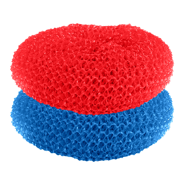 Uxcell Kitchen Plastic Soft Scrubber Scourer Pans Pot Brush Scouring ...