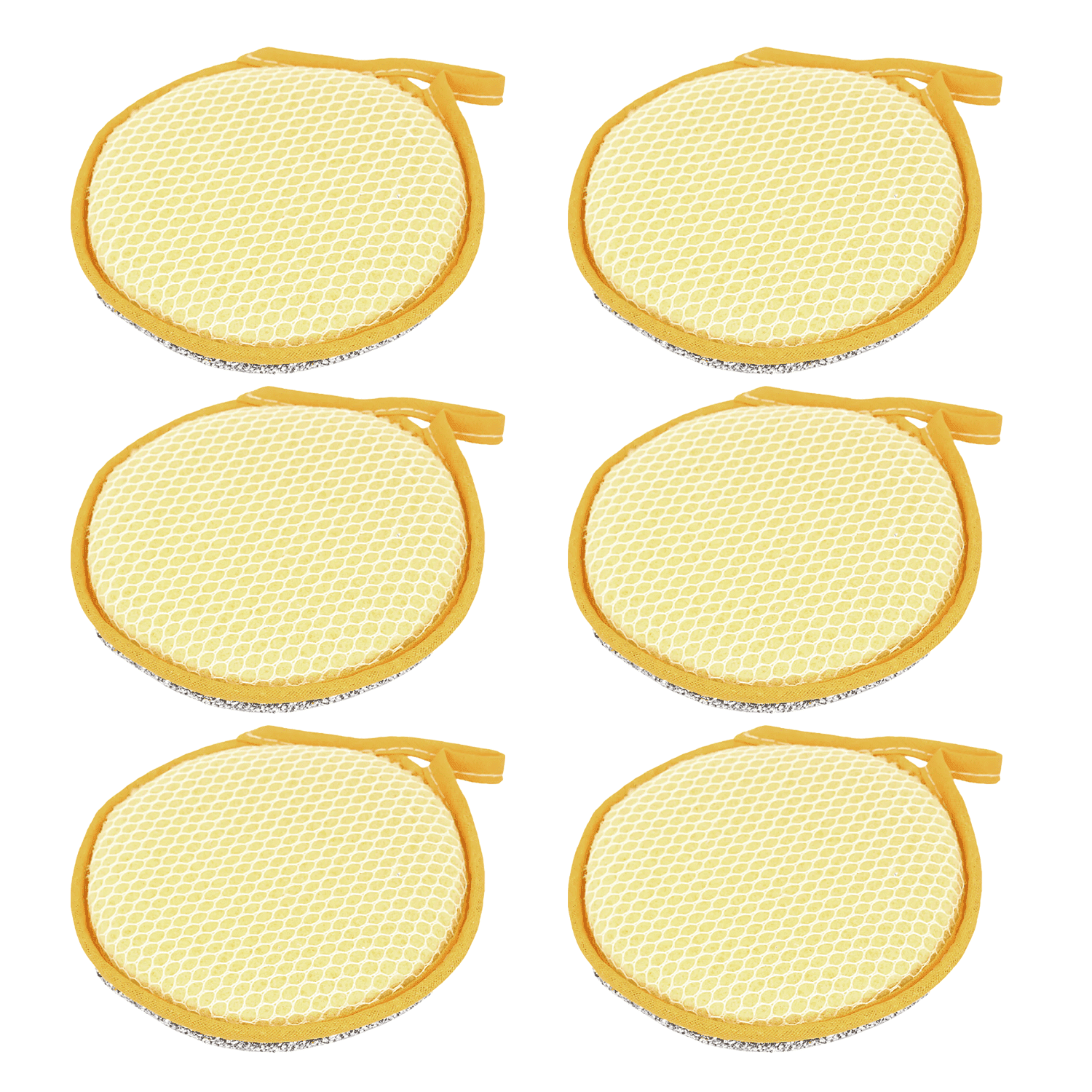 LOLA Round N' Round Wonder Scourer W/ Convenient Hang Hole, Non-Scratch ...