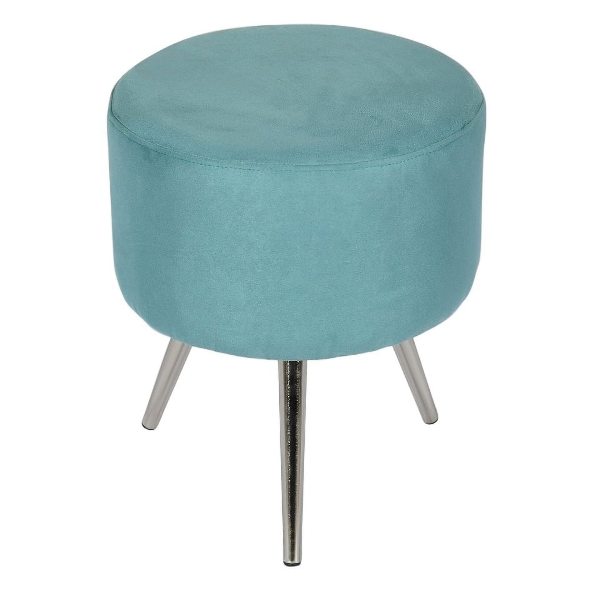 LOLA Three-legged Velvet Stool - Walmart.com